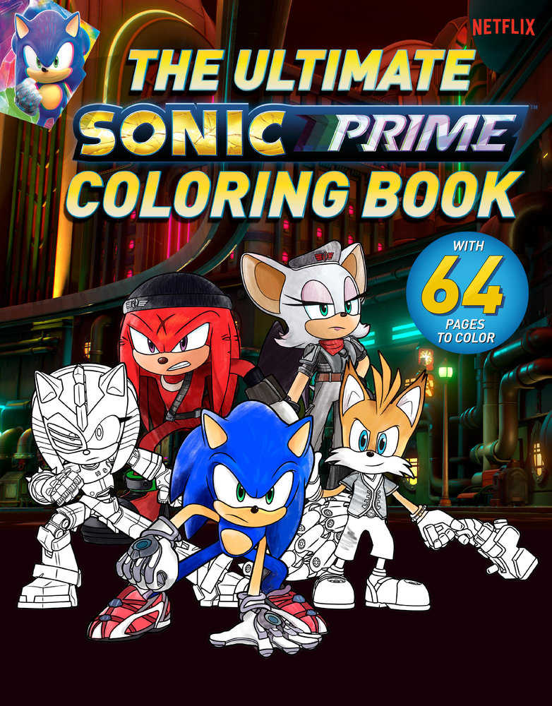 The Ultimate Sonic Prime Coloring Book – Neighborhood Comics
